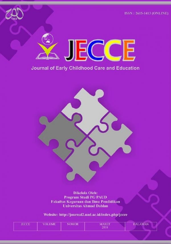 Journal of Early Childhood and Care Education - PPJPAUD Indonesia